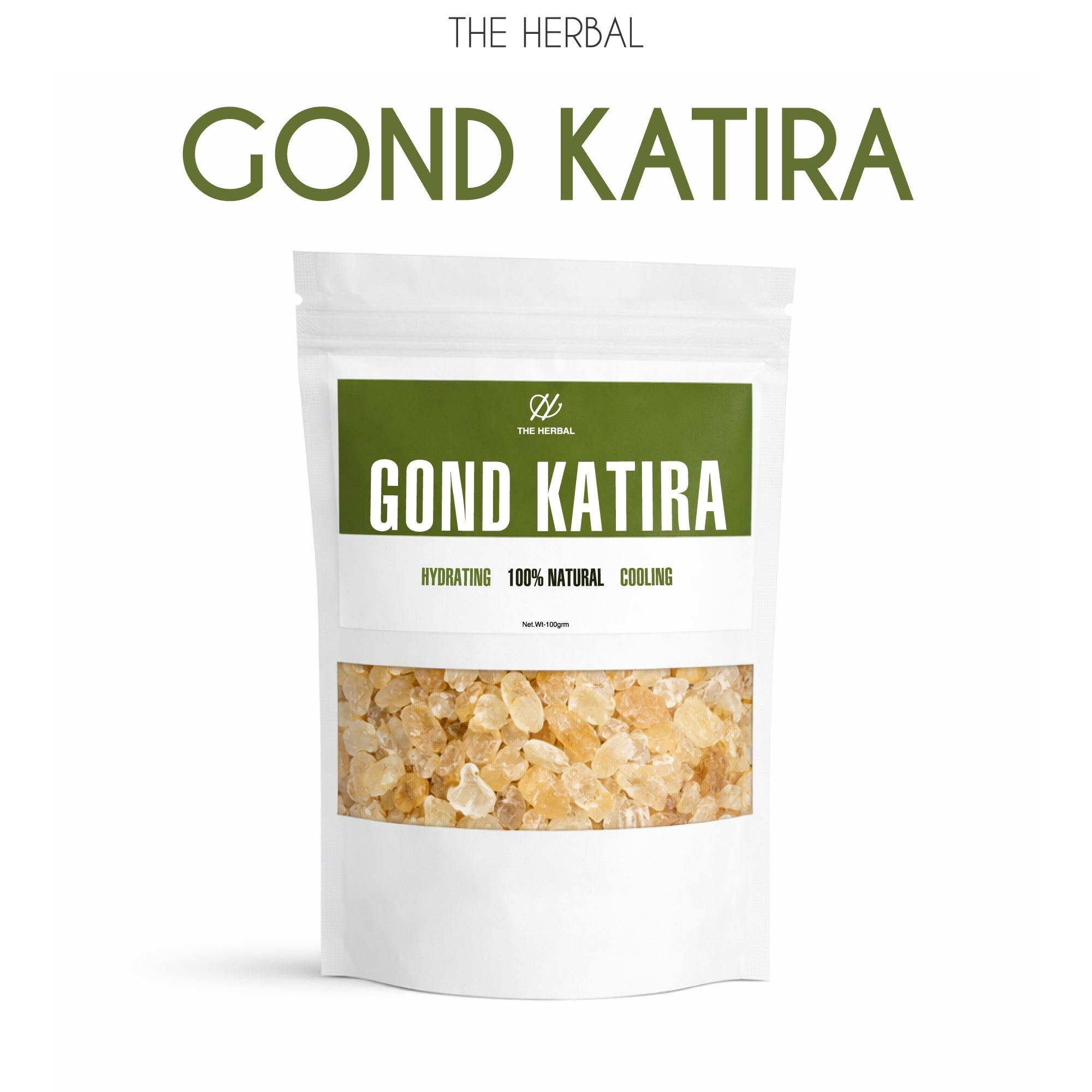 Premium Gond Katira – 100% Natural, Hydrating & Cooling – The Herbal